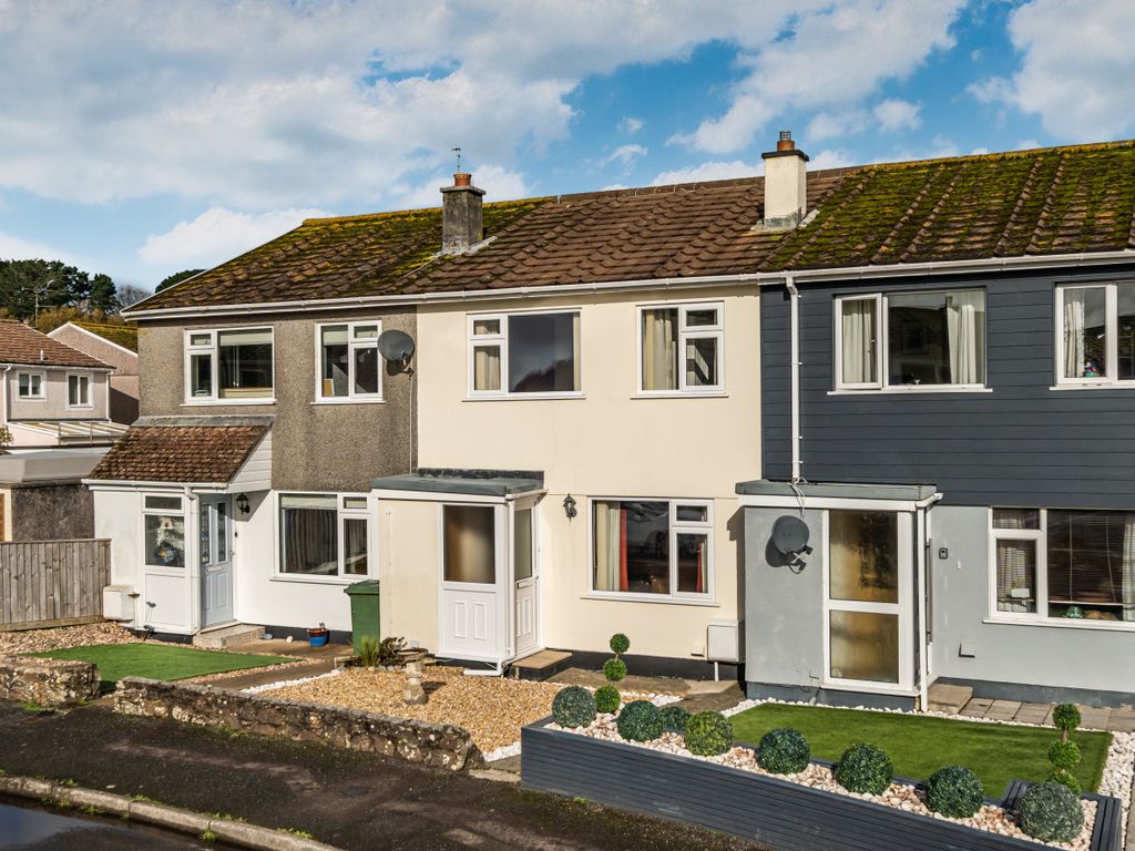 3 bed terraced house for sale in Polventon Close, Heamoor, Penzance ...