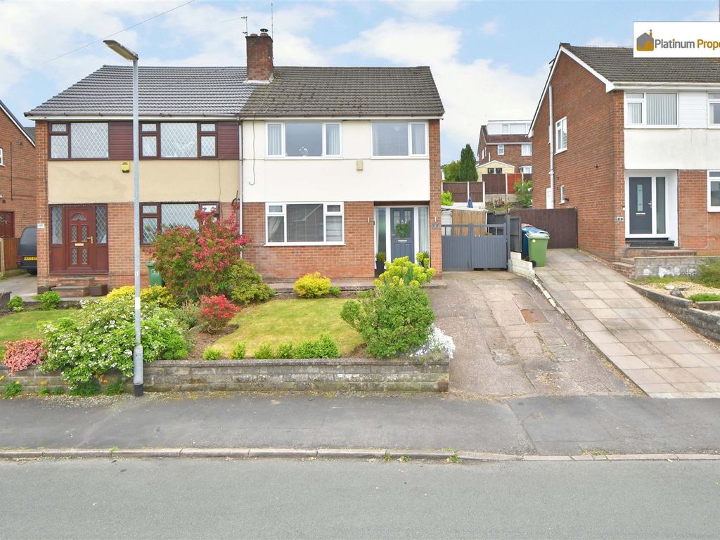 3 bed semi-detached house for sale in Pemberton Drive, Meir Heath ST3 ...