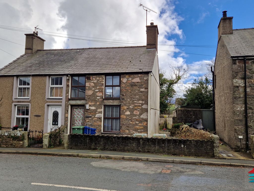 2 bed semi-detached house for sale in Llanaelhaearn, Caernarfon LL54 ...