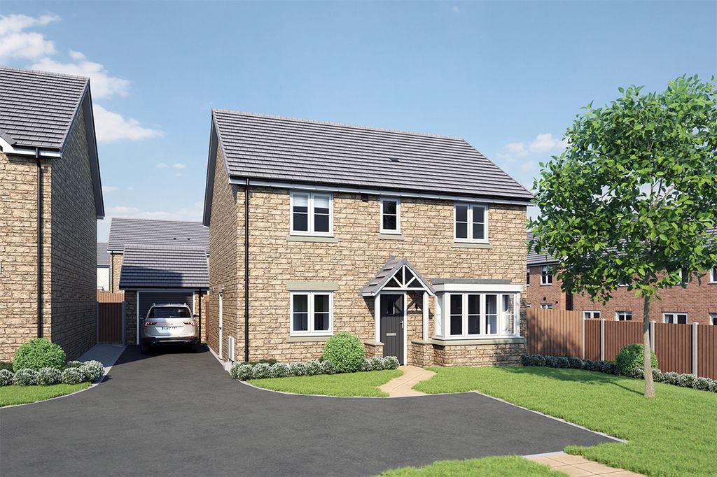 New home, 4 bed detached house for sale in "The Pembroke" at Chard Road ...