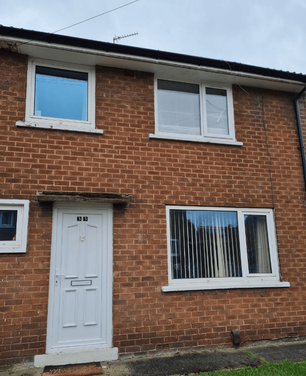 3 bed terraced house for sale in Larkfield Avenue, Little Hulton M38, £ ...
