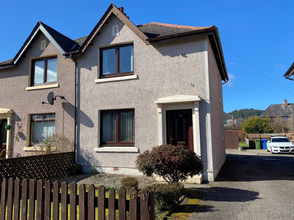 2 Bed Semi Detached House For Sale In Dochfour Drive Inverness Iv3
