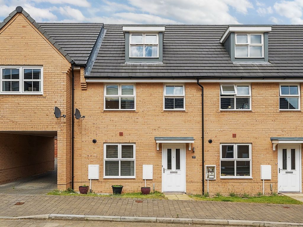 3 bed terraced house for sale in Draper Close, Andover SP11, £170,000 ...