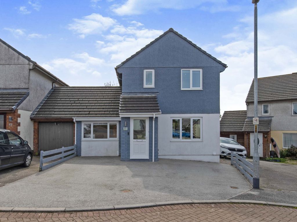 4 bed link-detached house for sale in Kingsley Court, Fraddon, St ...
