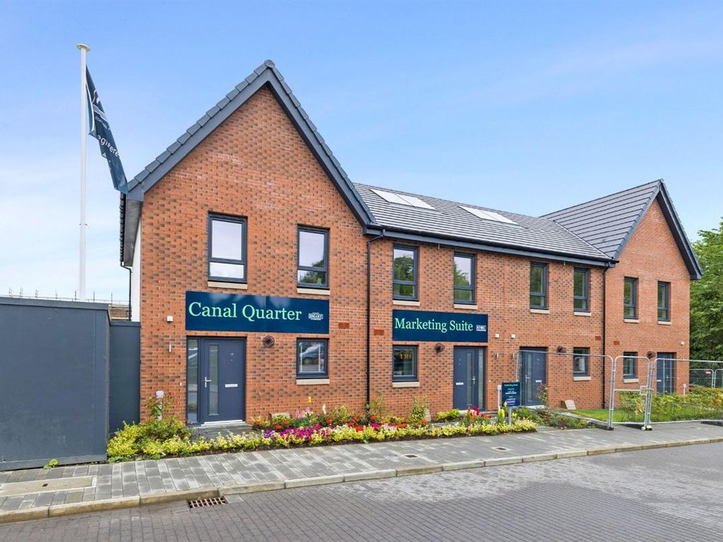 New home, 3 bed terraced house for sale in Plot 9, Canal Quarter ...