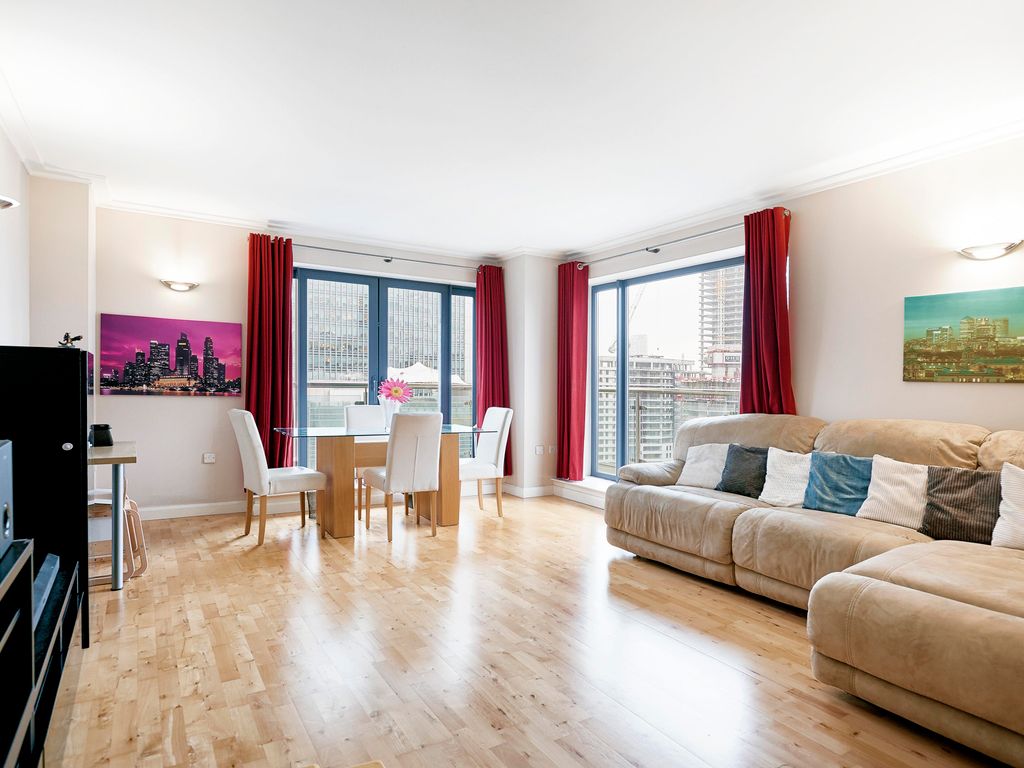 2 bed flat to rent in Discovery Dock Apartments East, 3 South Quay ...