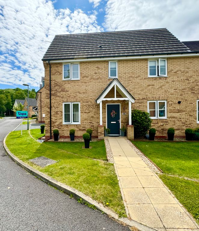 3 bed semi-detached house for sale in Whitehead Drive, Wrexham LL11, £ ...