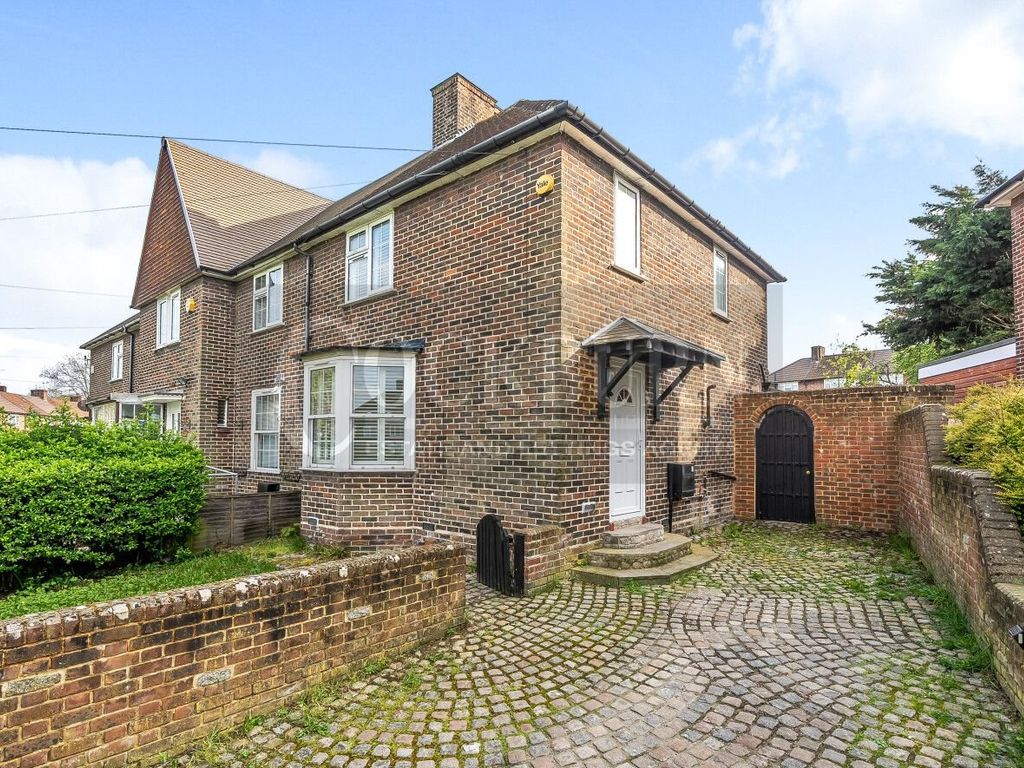 2 bed semi-detached house for sale in Dunkery Road, Mottingham SE9, £ ...