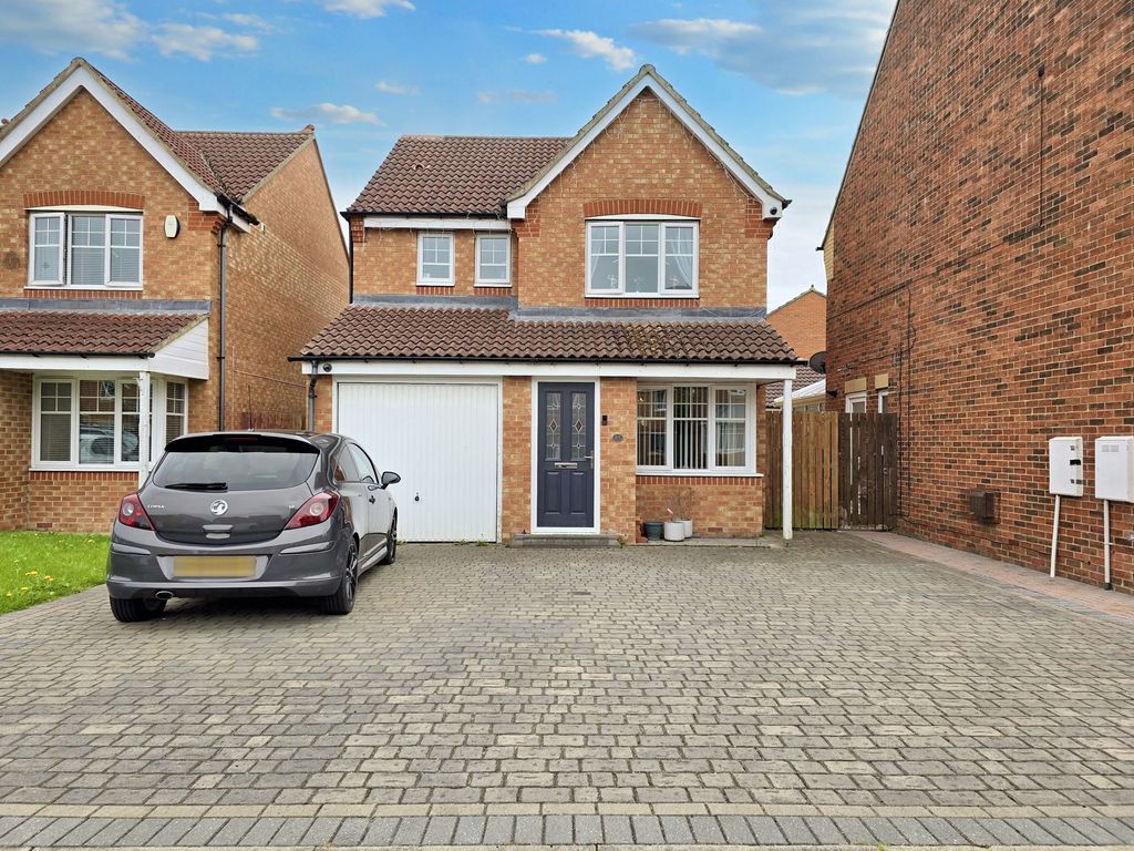 3 bed detached house for sale in Rothbury Drive, Ashington NE63, £ ...