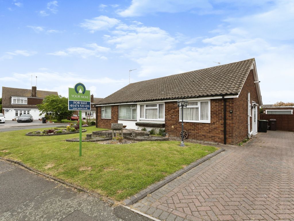 2 bed bungalow for sale in Ash Crescent, Higham, Rochester, Kent ME3 ...