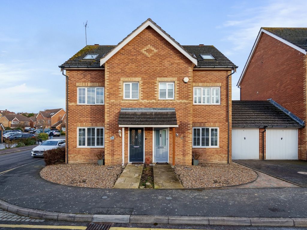 4 bed semi-detached house for sale in Woolbrook Road, Crayford, Dartford, Kent DA1 - Zoopla