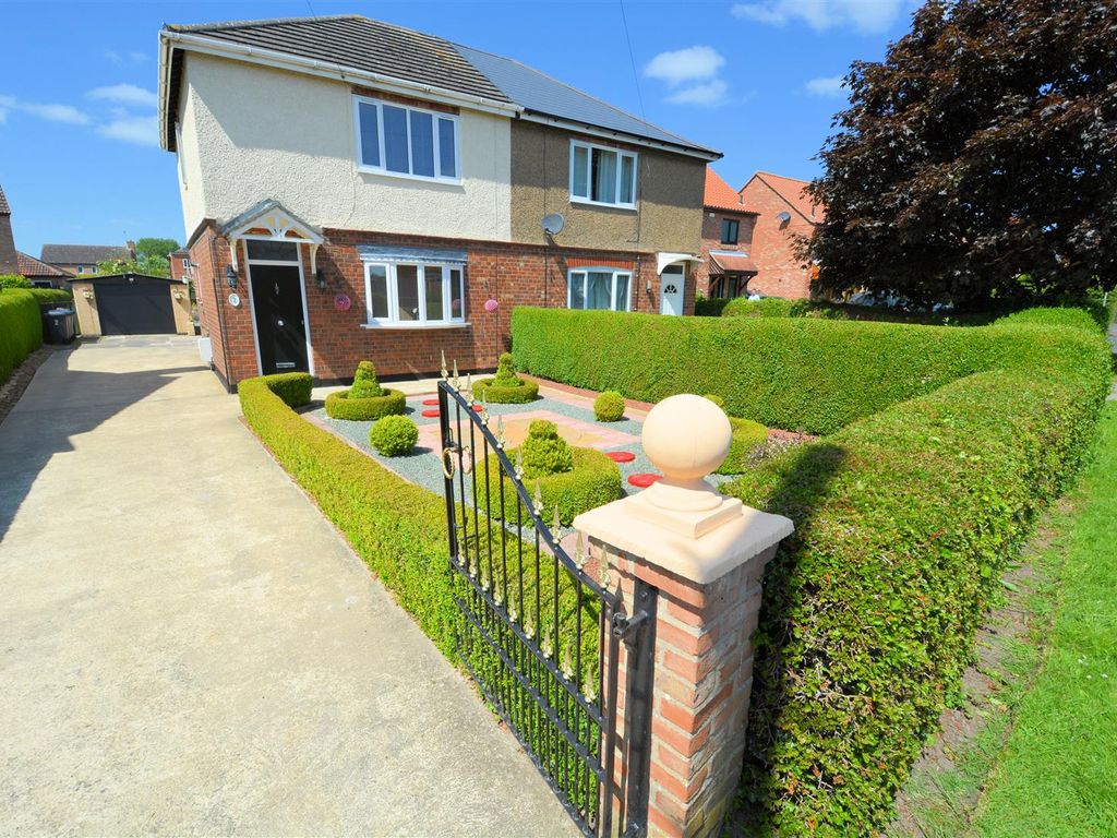 2 bed semi-detached house for sale in Mill Lane, Hemingbrough, Selby ...