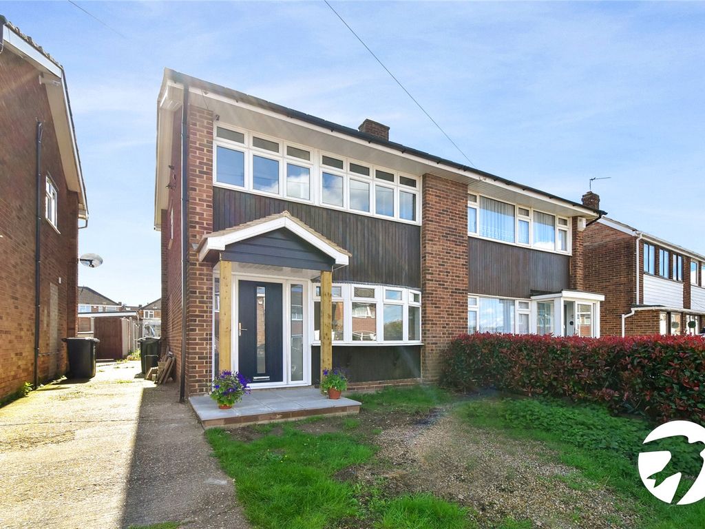 3 Bed Semi Detached House For Sale In Lonsdale Crescent Dartford Kent