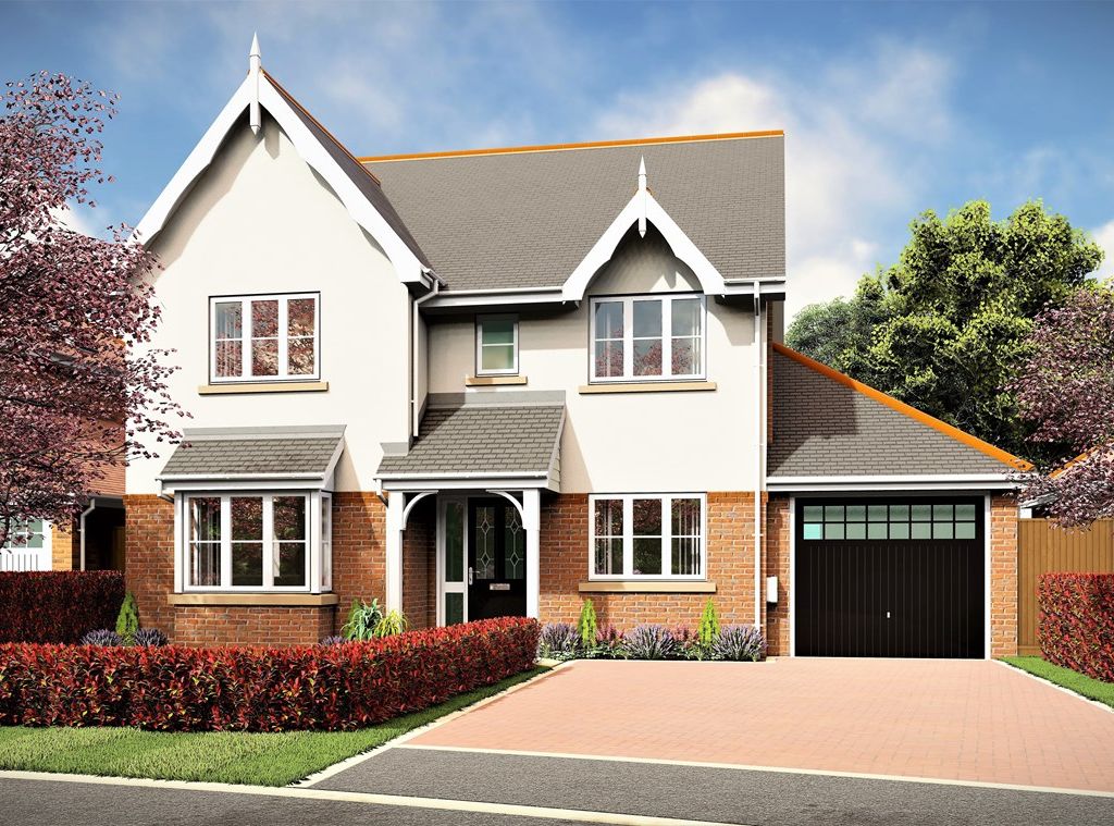 New home, 4 bed detached house for sale in Castlefield, Hitchin SG5, £ ...