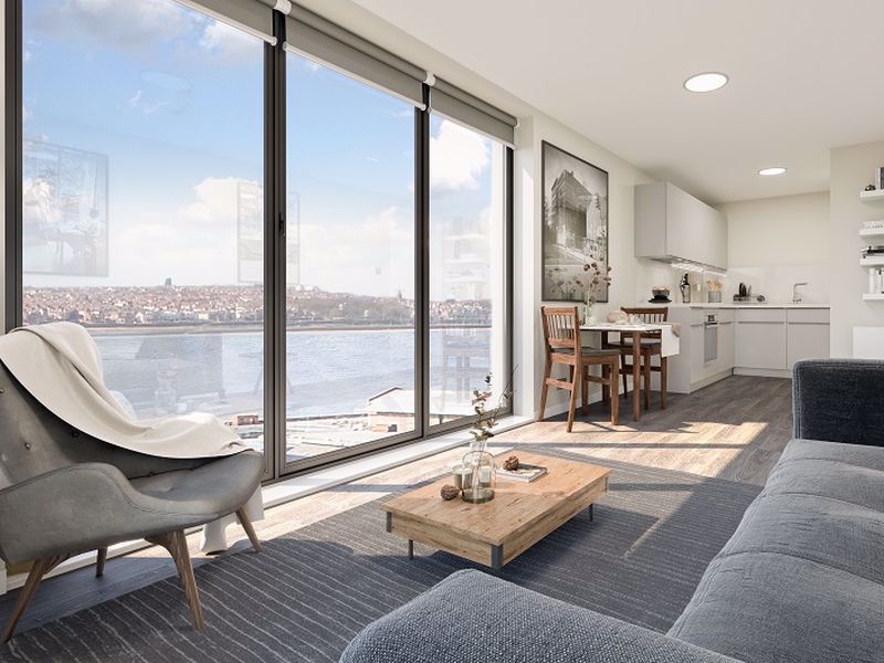 2 bed flat for sale in Jesse Hartley Way, Liverpool L3, £235,000 - Zoopla