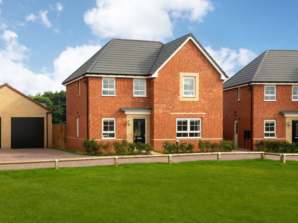 New home, 4 bed detached house for sale in "Radleigh" at Eastrea Road ...