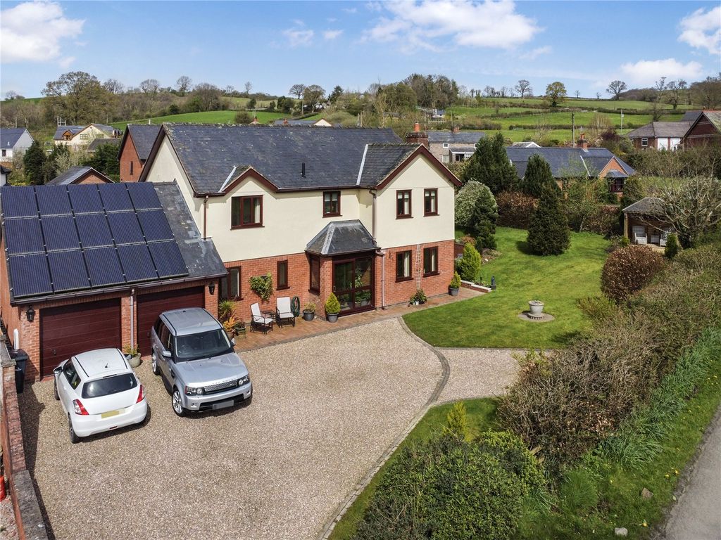 4 bed detached house for sale in Pont Robert, Meifod, Powys SY22, £ ...