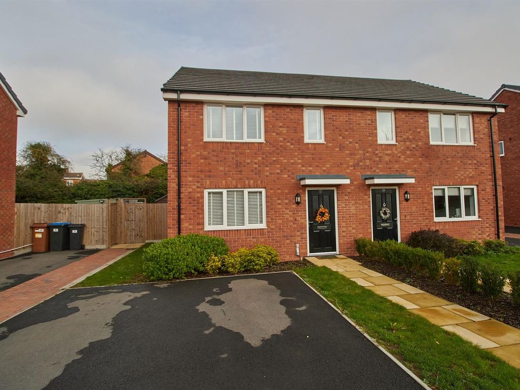 3 bed semi-detached house for sale in Donald Cobley Close, Hinckley ...