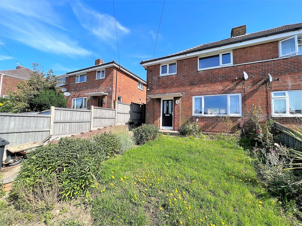 3 bed semi-detached house for sale in Bremble Close, Alderney, Poole ...