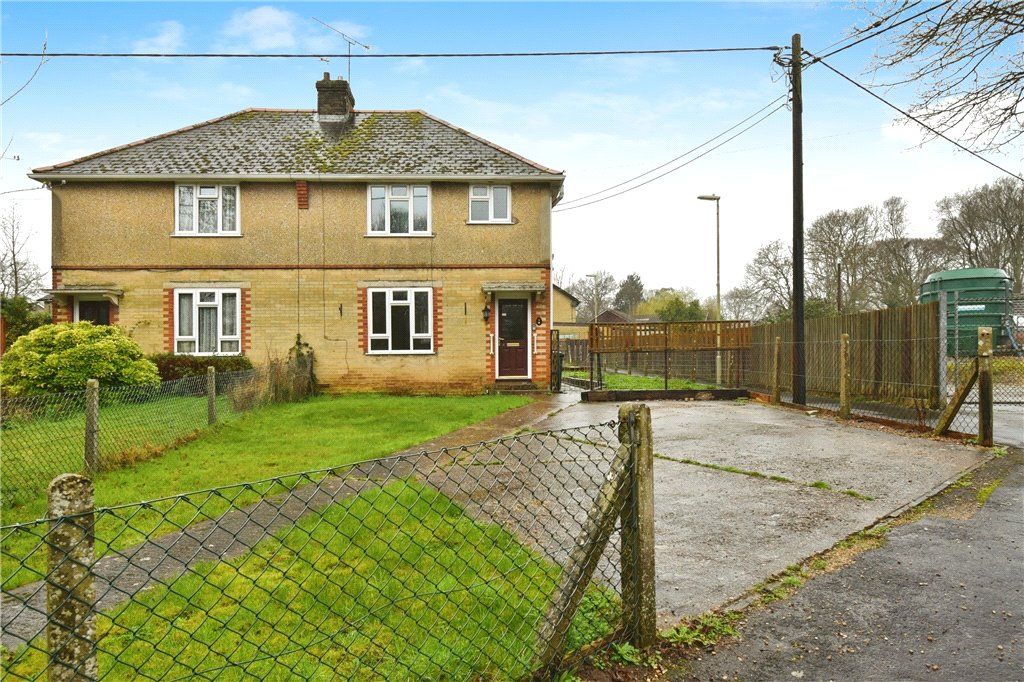 3 bed semi-detached house for sale in Butts Green, Lockerley, Romsey ...