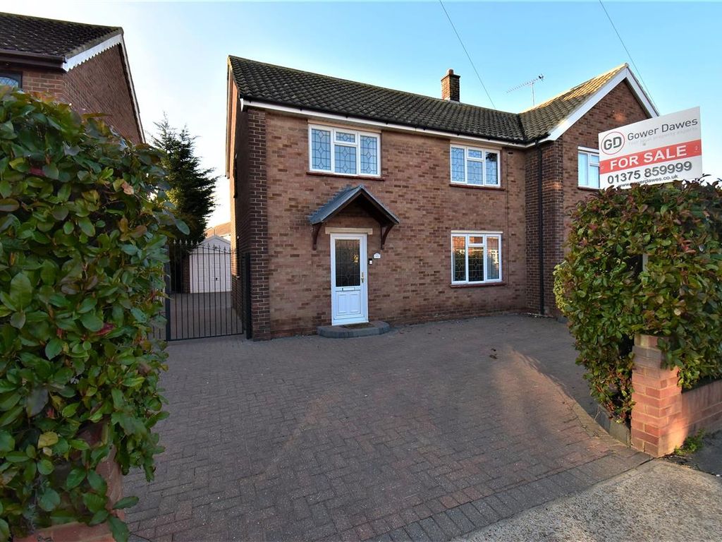 3 bed semi-detached house for sale in Claudian Way, Grays RM16 - Zoopla