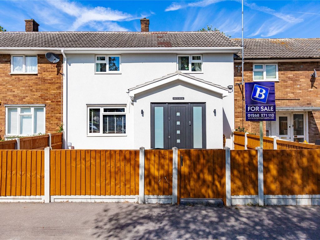 2 bed terraced house for sale in Hockley Road, Basildon, Essex SS14, £ ...