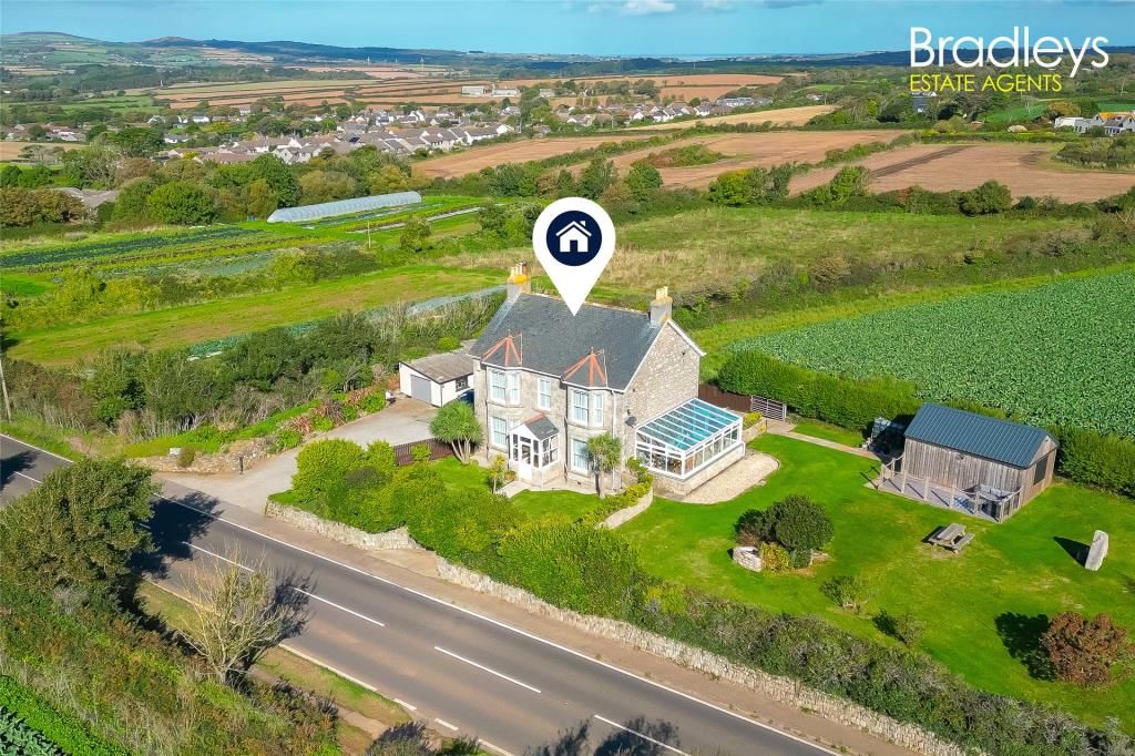 4 bed detached house for sale in Rosudgeon, Penzance, Cornwall TR20 ...