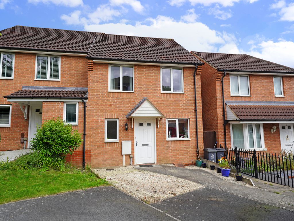2 bed semi-detached house for sale in Austwick Close, Leicester ...