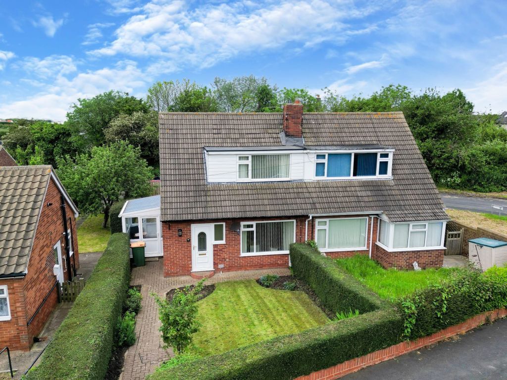 2 bed semi-detached house for sale in Rigg View, Stainsacre, Whitby ...
