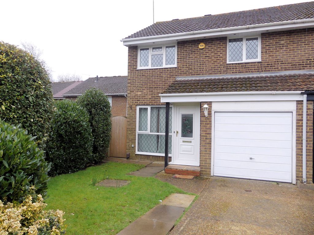 3 bed semi-detached house to rent in Stace Way, Worth, Crawley RH10 ...