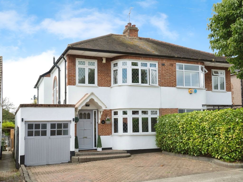 3 bed semi-detached house for sale in Priests Avenue, Romford RM1, £ ...