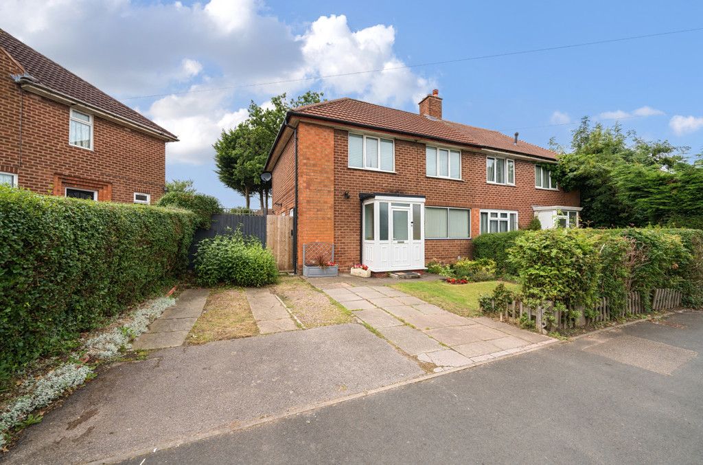 3 bed semi-detached house for sale in Highters Heath Lane, Warstock ...