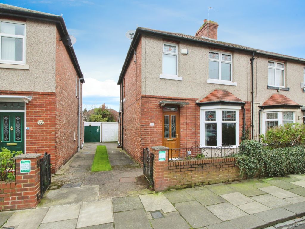 3 Bed Semi Detached House For Sale In Hedley Avenue Blyth Ne24 £