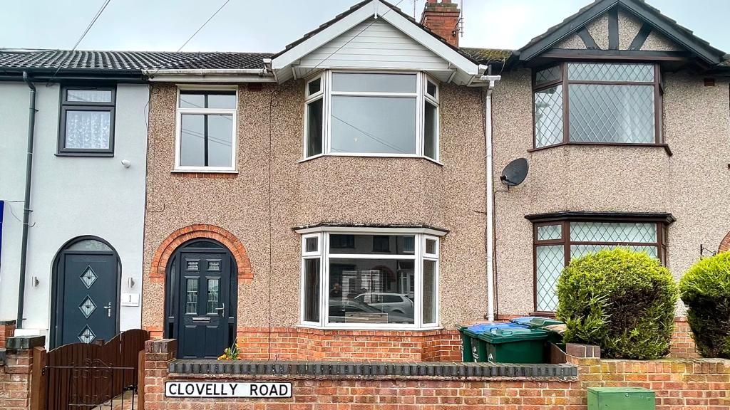 3 bed terraced house to rent in Clovelly Road, Coventry CV2, £1,100 pcm ...
