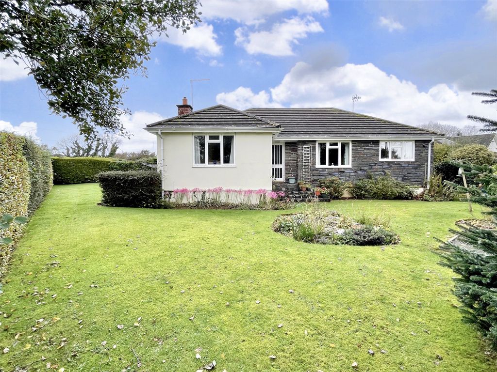 2 bed detached bungalow for sale in Treroosel Road, St Teath PL30, £ ...