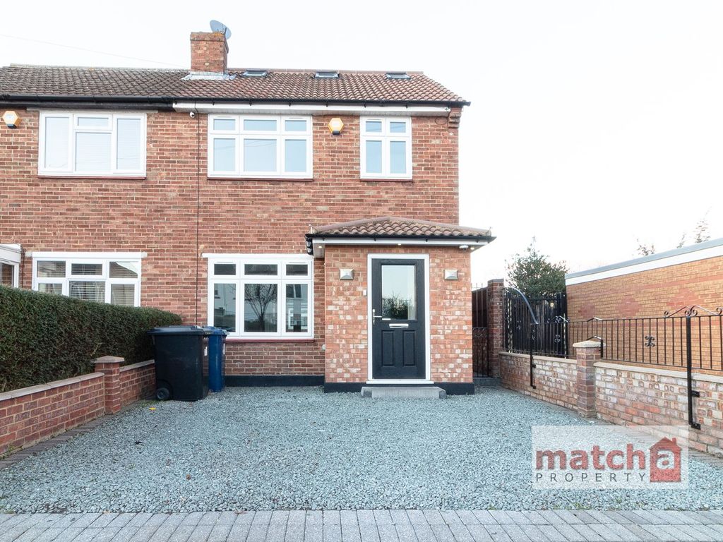 4 bed semi-detached house for sale in Crossmead Avenue, Greenford UB6 ...