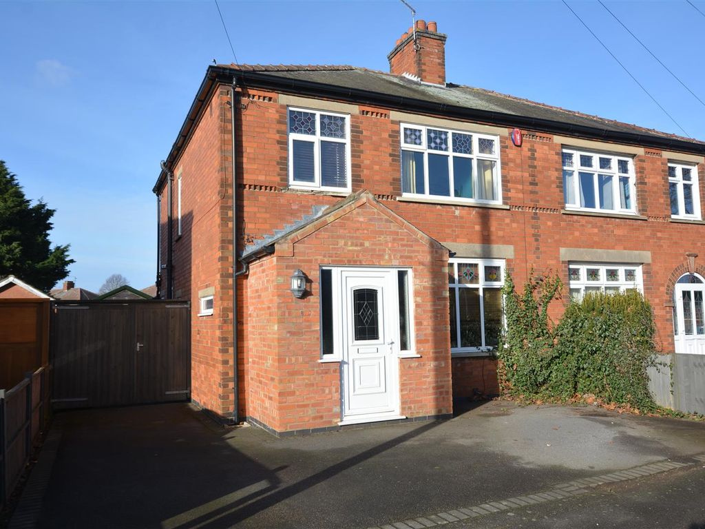 3 bed semi-detached house for sale in Gladstone Road, Newark NG24, £ ...