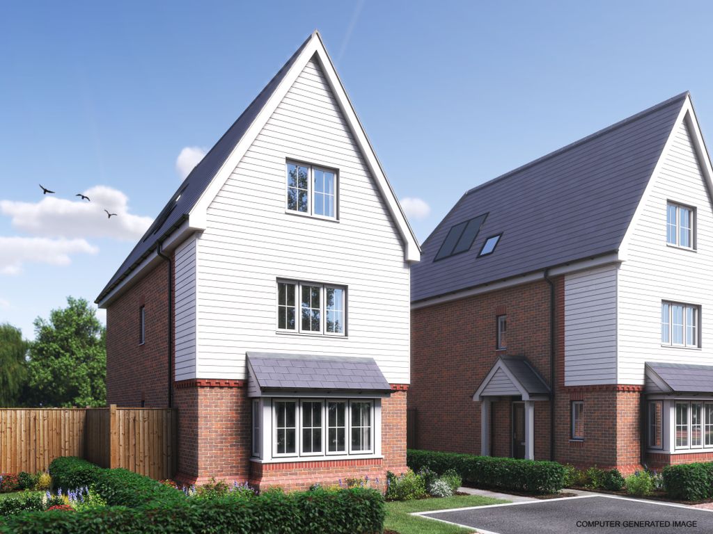 New home, 4 bed detached house for sale in Willow Place, Redehall Road ...