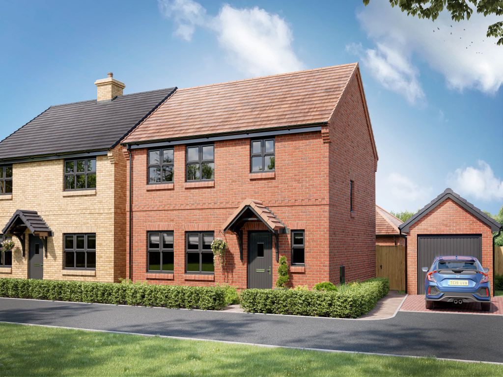 New home, 3 bed detached house for sale in "The Whitehall" at Ann ...