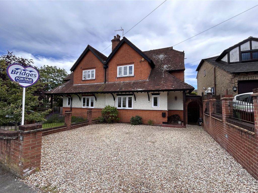 3 bed semi-detached house for sale in Cranmore Lane, Aldershot ...