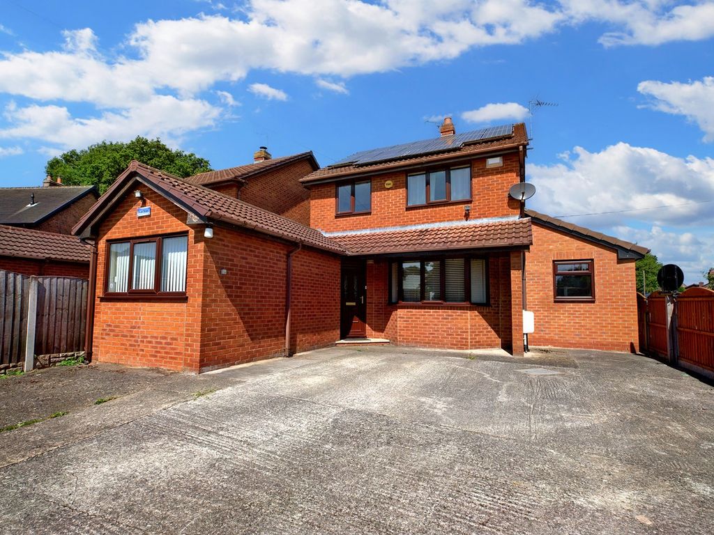 4 bed detached house for sale in Bedwell Crescent, Cross Lanes, Wrexham LL13 - Zoopla