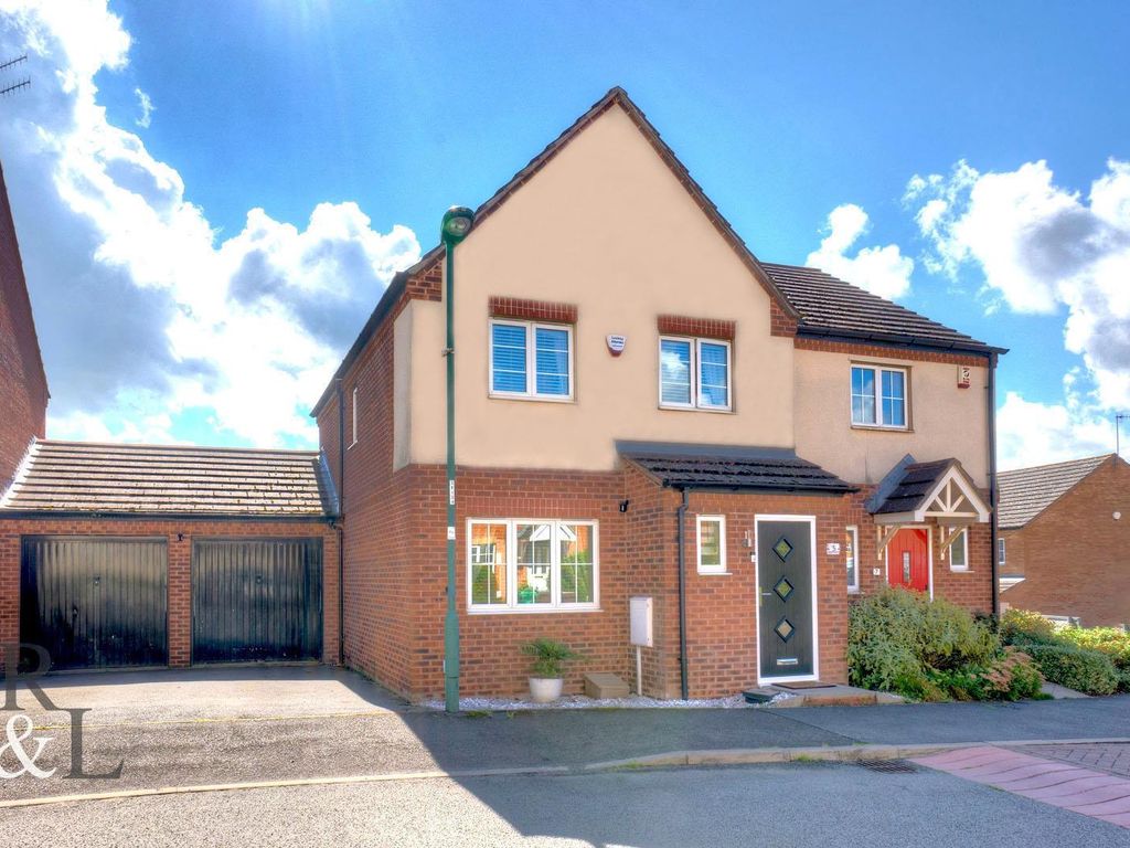 3 bed semi-detached house for sale in Edmonstone Crescent, Nottingham ...