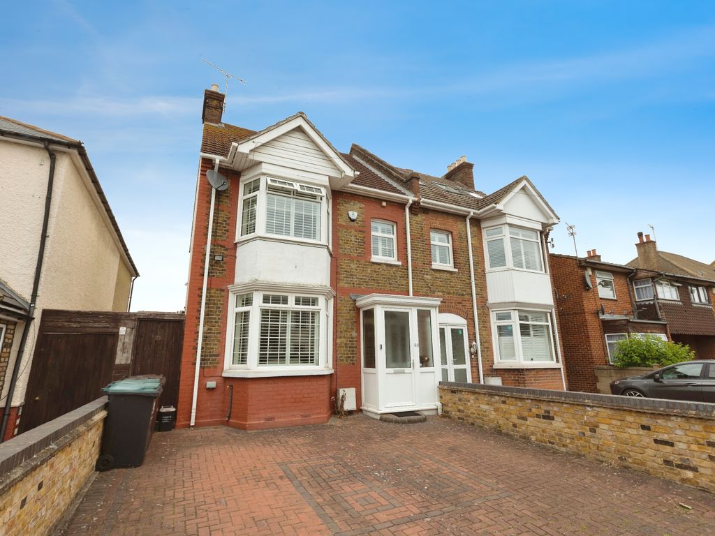 4 bed semi-detached house for sale in St. James's Road, Gravesend, Kent DA11, £600,000 - Zoopla