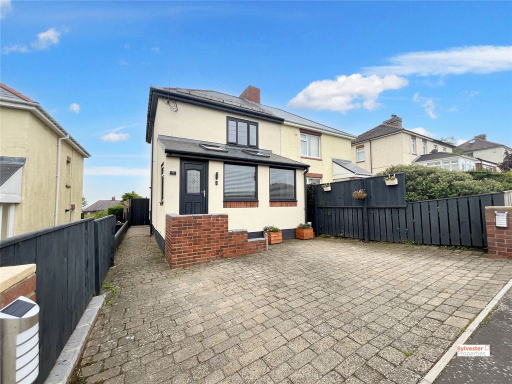 2 bed semi-detached house for sale in Moorland View, Castleside ...
