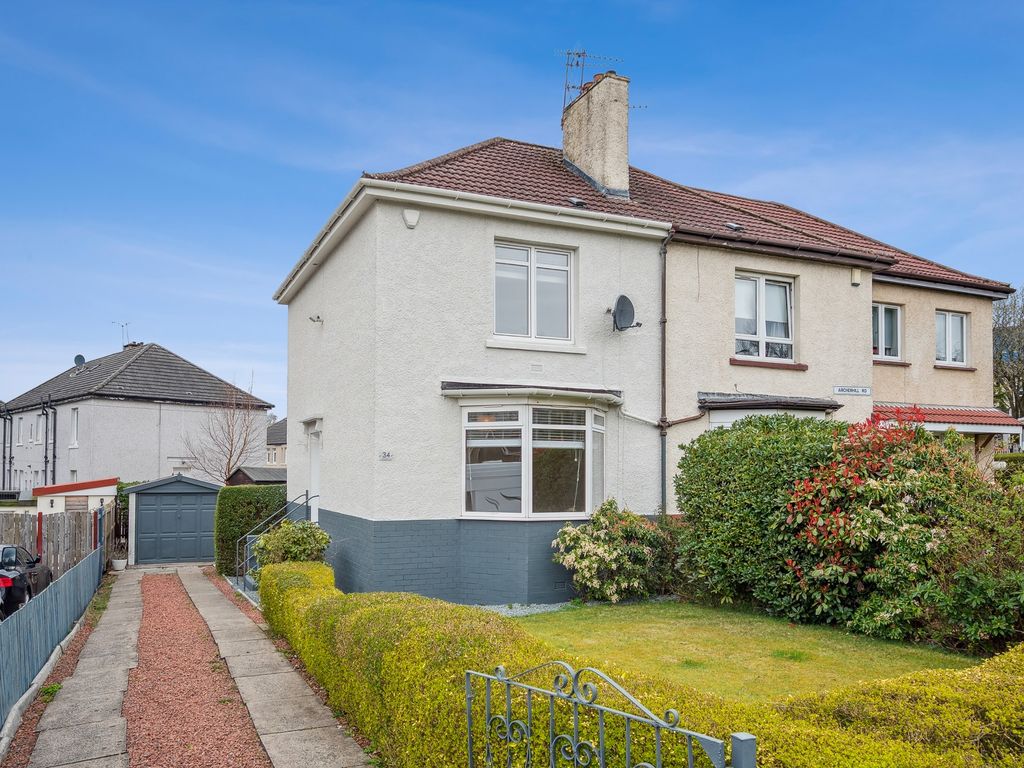 2 Bed Semi Detached House For Sale In Archerhill Road Knightswood