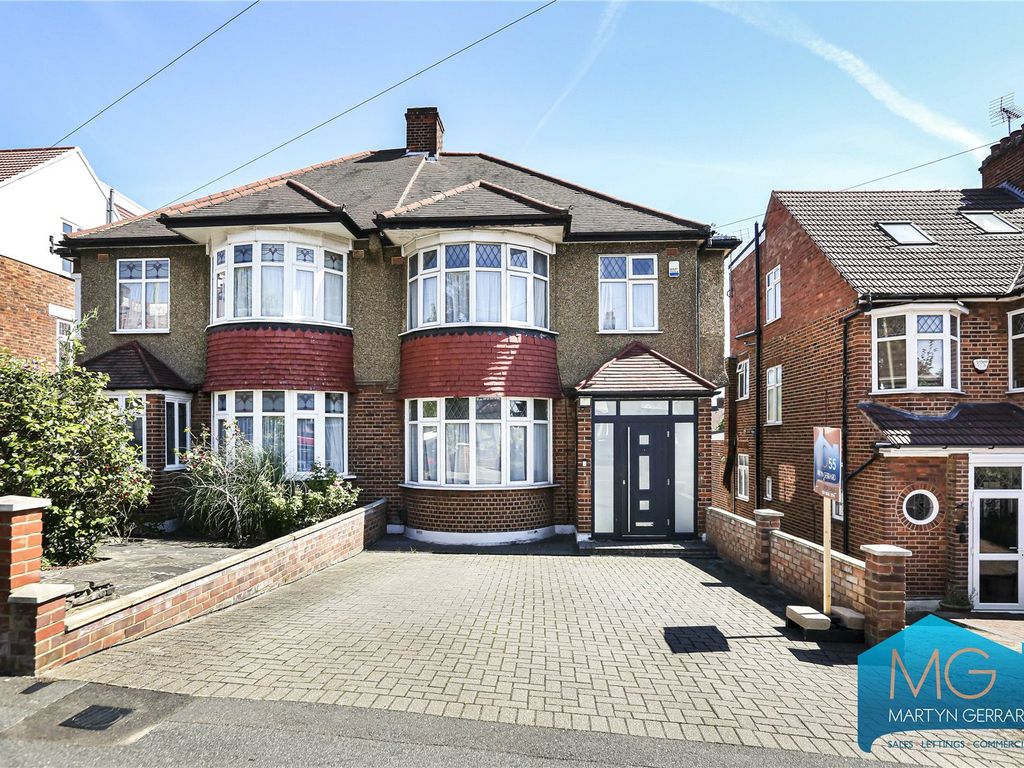 3 bed semi-detached house for sale in Osidge Lane, Southgate, London ...