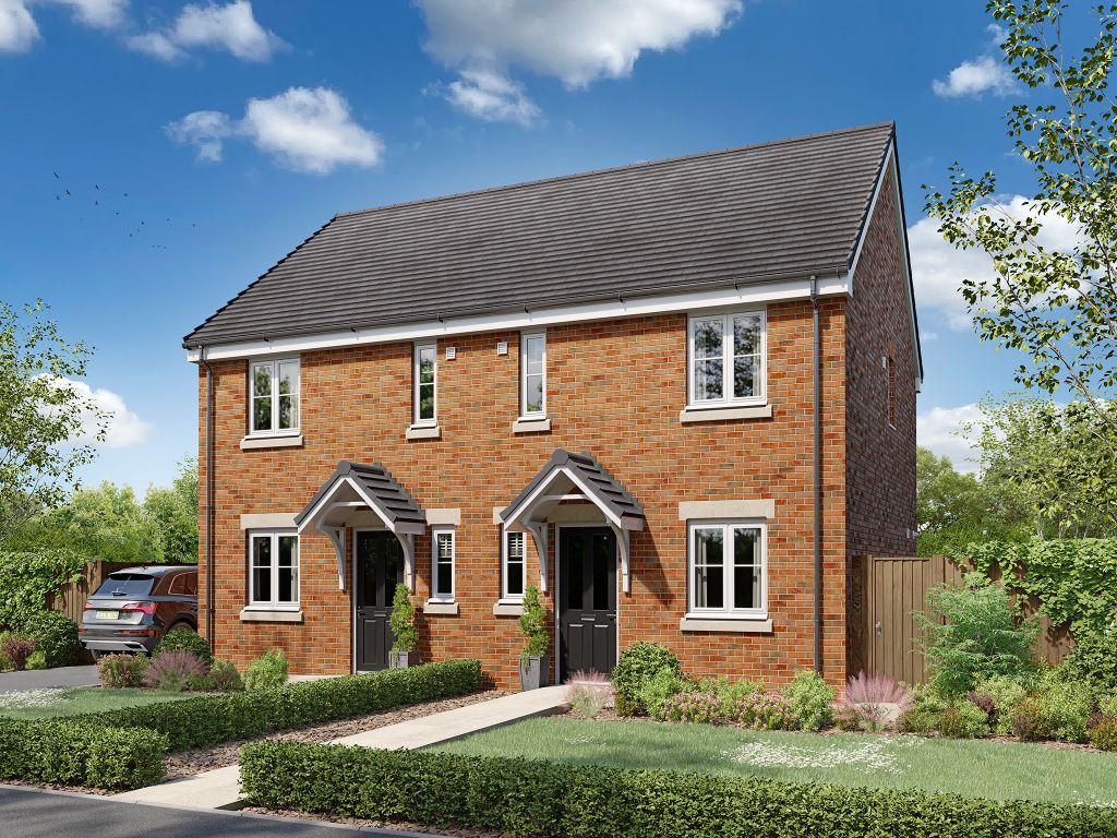 New home, 3 bed semi-detached house for sale in "The Danbury" at Selby ...