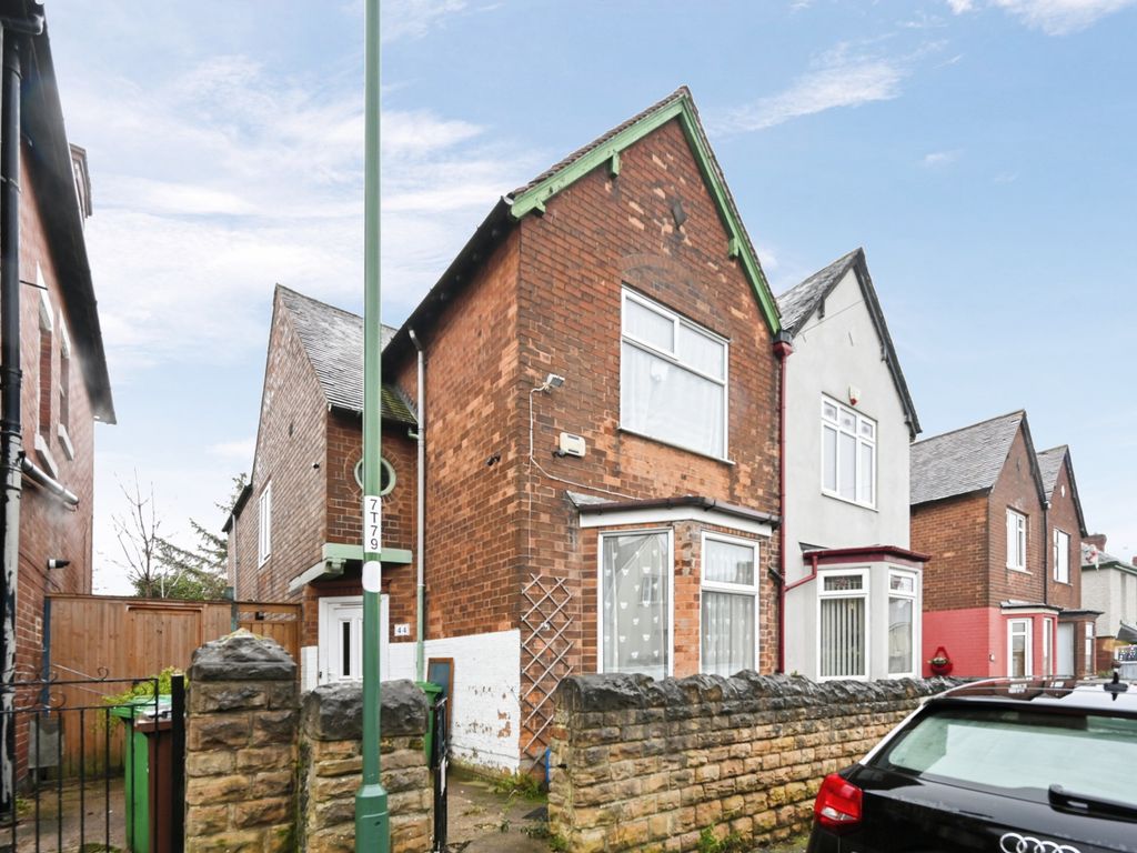 3 bed semi-detached house for sale in Thorneywood Mount, Nottingham ...