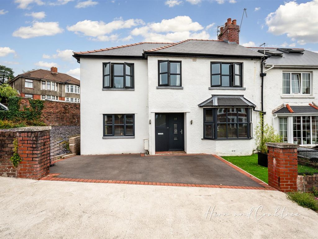 4 bed semi-detached house for sale in Fairwater Grove West, Llandaff ...