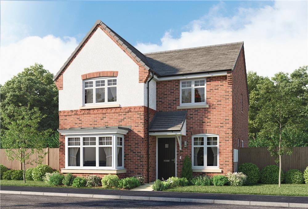 New home, 4 bed detached house for sale in "Oakwood" at Bircotes ...